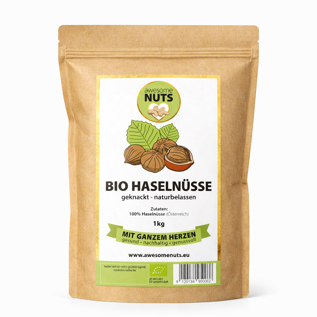 BIO Haselnuss natur • Awesome Nuts